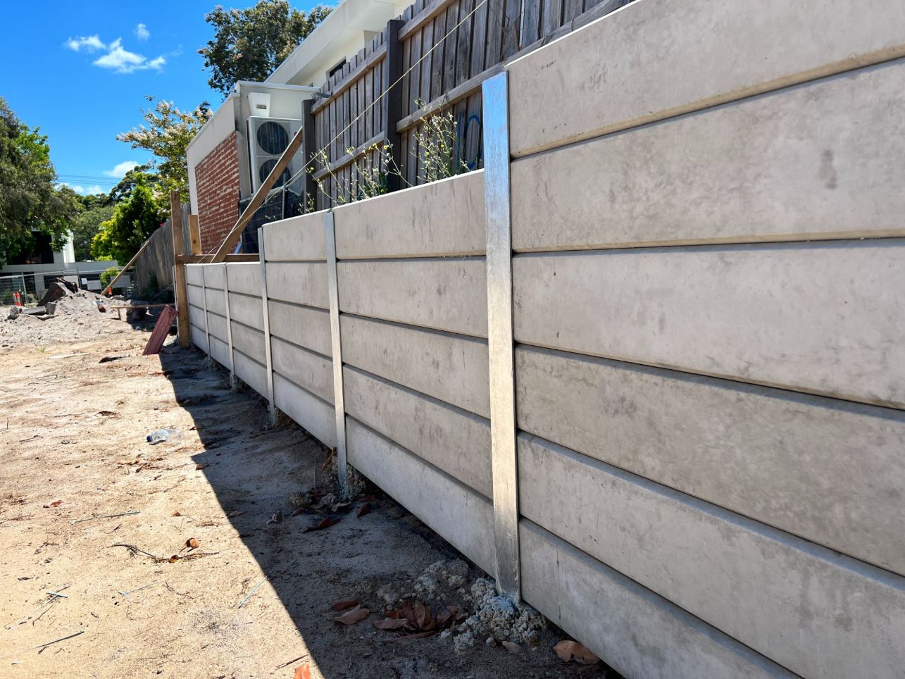 What Is The Process Of Building A Retaining Wall